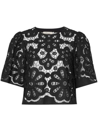 Temperley London Guinevere Bluse - Schwarz