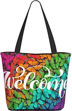 AOOEDM Accueille le sac &agrave; provisions pour femme 33 x 27,9 x 17,8 cm. Le cadeau parfait pour la Saint-Valentin. Cest de la Saint-Valentin pour maman, fille, &eacute;