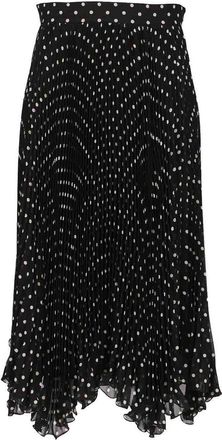 Valentino Garavani Jupe Midi - Noir