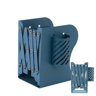Generic B&uuml;cherf&uuml;r Schreibtisch, Desktop-B&uuml;cher-Organizer | Teleskop-Desktop-B&uuml;cher-Aufbewahrungs- Schreibtisch-Organizer aus Metall mit Stifthalter, Schreibti