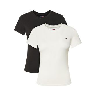 Tommy Jeans T-Shirt-Set DW0DW21366 Bunt Slim Fit