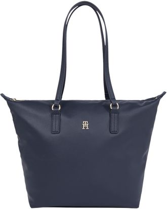 Tommy Hilfiger Damen Tote Bag Tasche Poppy Reform mit Fächern, Blau (Space Blue), Einheitsgröße