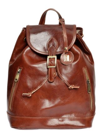 Anna Luchini Kastanienbraun Rindsledertasche
