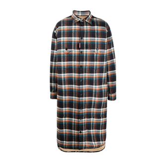Dsquared2 Schottischer Plaid-Mantel - - Coats - Herren - Mehrfarbig - S