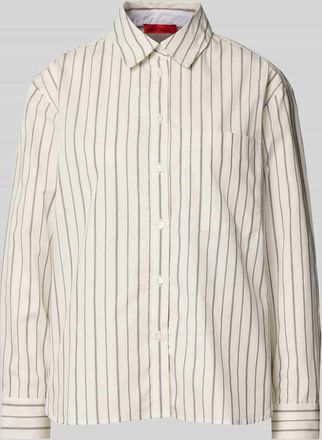 Max & Co. Regular Fit Hemdbluse mit Brusttasche Modell BARI