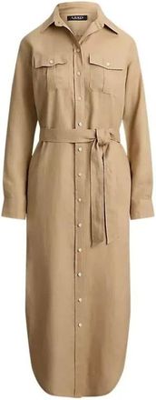 Ralph Lauren Femme, Robes, Beige, Taille: 40 FR Robe chemise