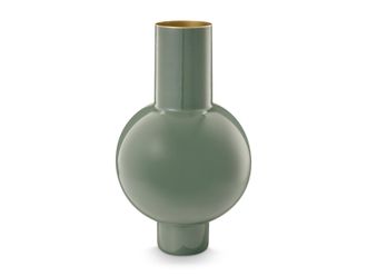 Pip Studio Metall Vase Mittelgross Mittel Grün 40cm