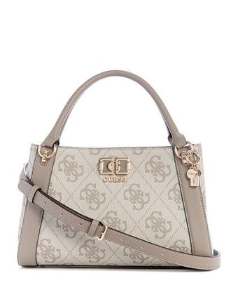 Guess Karnilla Girlfriend Sac à dos avec logo Taupe foncé