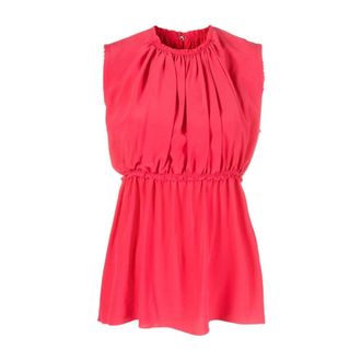 Lanvin Klassisches Top - - Tops - Damen - Rot - S