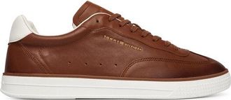 Tommy Hilfiger Sneakers Th Lo Lux 1A2 Cognac FM0FM05870 Braun