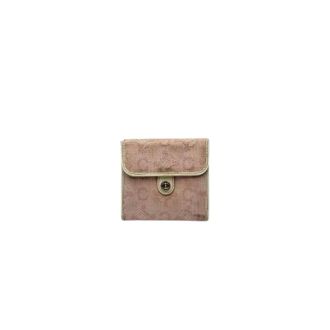 Celine Portefeuille Vintage Pre-owned - Femme - Pre-owned - Rose - Taille: ONE Size