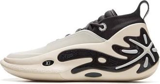 Li-Ning Way of Wade Chaussures de basket-ball pour homme avec doublure antidérapante professionnelle absorbant les chocs ABAS083 ABAU049 ABAS075, Beige/noir.,