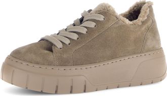 Gabor Damen Low-Top Sneaker, Frauen Halbschuhe,Strassenschuhe,Sportschuhe,Freizeitschuhe,Turnschuhe,Laufschuhe,Farro (DBS: Webl.),37 EU / 4 UK