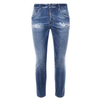 Dsquared2 Homme, Jeans, Bleu, Taille: L Pantalon en Denim Bleu 5 Poches