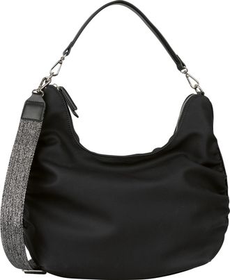 Gabor bags Daja Damen Hobo Bag Schultertasche Groß Schwarz