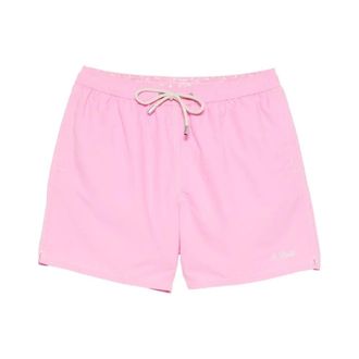 MC2 Saint Barth Homme, Maillots de bain, Rose, Taille: XL Patmos Mid-length Swim Shorts