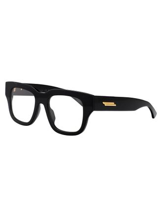 Bottega Veneta Mens Sunglasses Bv1361o Black-Transparent Black-Black-Transparent Acetate Glasses & Frames Black/black/transparent