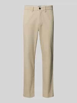 Jack & Jones Straight Fit Chino mit Ges&auml;&szlig;taschen Modell Stollie