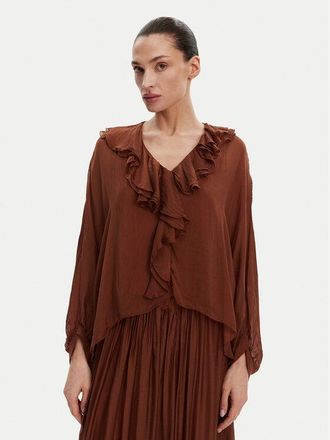 Vicolo Bluse TD0019 Braun Oversize