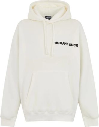 Diesel SweaT-shirt &agrave; capuche - Homme - Sweatshirts et sweats &agrave; capuche - Beige - Taille: 2XL