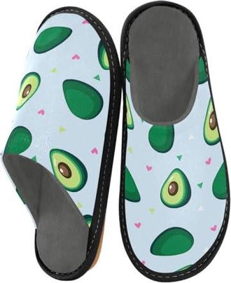 HMZXZ Pantoufles dété en forme de coeur davocat pour homme et femme, chaussons dintérieur pour la maison, la chambre à coucher, les voyages, multicolore, 42