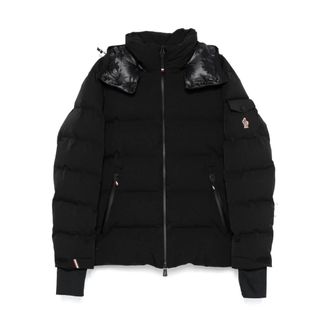Moncler Homme, Vestes, Noir, Taille: 2XL Veste Grenoble Montgetech Noire