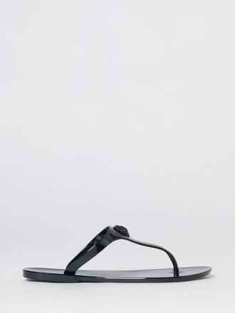 Kurt Geiger Tongs Maddison en PVC avec logo m&eacute;tallique