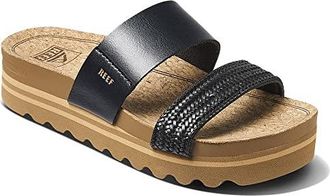 Reef Sandales Cushion Vista Hi pour femme, Tresse noire, 38.5 EU