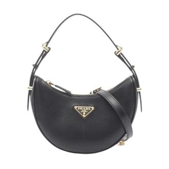 Prada Pre-owned Soft Calf Handbag - Femme - Pre-owned - Noir - Taille: ONE Size