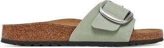 Birkenstock Pantoletten Madrid Big Buckle 1029293 Gr&uuml;n