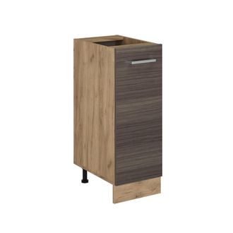 Vicco Apothekerschrank R-Line, Medizinschrank f&uuml;r die K&uuml;che, Edelgrau, 30 cm ohne Arbeitsplatte