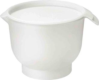 Gastromax Rührschüssel 7075110, 3 Liter, Mixa-Kollektion, weiß