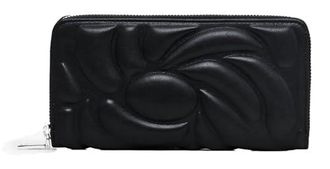 Desigual Portefeuille Long en polyur&eacute;thane pour Femme, Noir, One Size, Accessoires Portefeuille Long PU