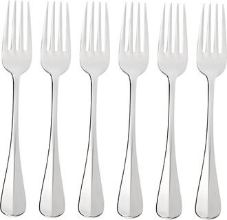 Stanley Rogers Gabel Brooklyn - Hochwertiger Edelstahl, 6er Set, Sp&uuml;lmaschinengeeignet