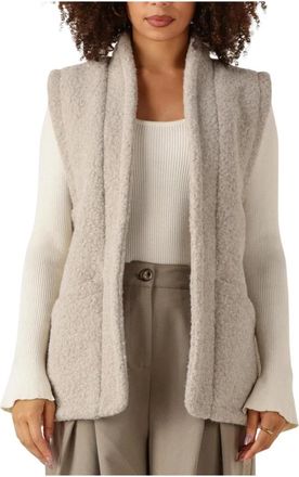Moves Beiger Gilet f&uuml;r Stilvolle Ausfl&uuml;ge - - Jackets - Damen - Beige - M