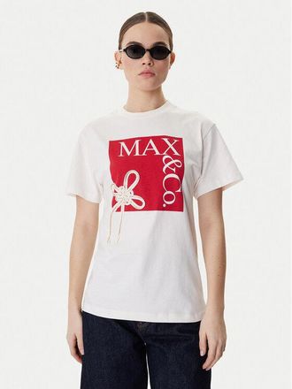 Max & Co. T-Shirt Mcivolare 2618971016200 &Eacute;cru Regular Fit