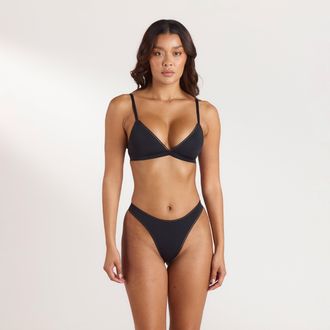 Lounge Bralette Comfort Triangle - Noir - XXL