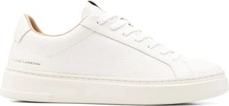 Crime London Homme, Chaussures, Blanc, Taille: 42 EU Baskets en cuir