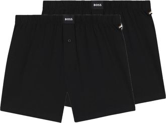 HUGO BOSS 2er-Pack Boxershorts in Jersey-Qualität in