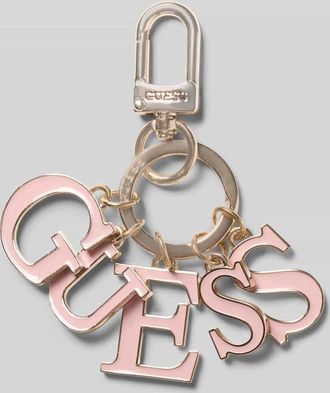 Guess Schl&uuml;sselanh&auml;nger mit Logo-Detail