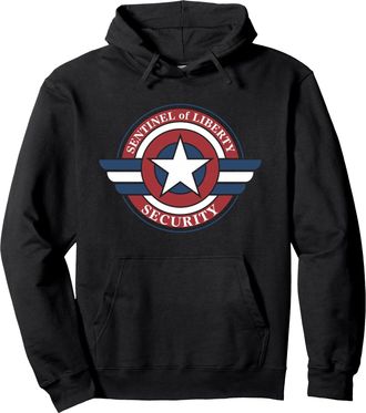 MARVEL Captain America Sentinel of Liberty Security Logo Pullover Hoodie