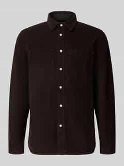 Barbour Regular Fit Cordhemd aus reiner Baumwolle