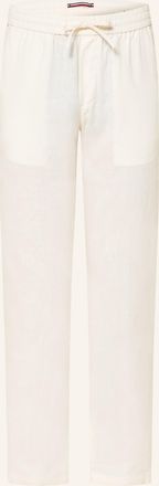 Tommy Hilfiger Leinenhose Harlem Regular Tapered Fit beige