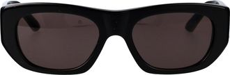 Alexander McQueen Lunettes De Soleil - Noir