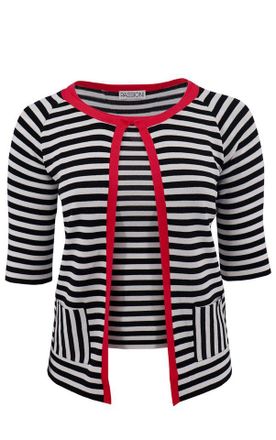 Passioni Cardigan Twinset gestreift