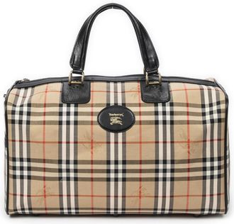 Burberry Crossbody Bags - Burberrys Medium Travel Boston - Gr. unisize - in Beige - f&uuml;r Damen