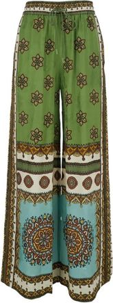 Alemais Femme, Pantalons, Multicolore, Taille: 36 FR Contina Wide Pantalons