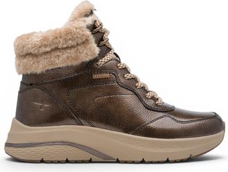 Tamaris Tamaris Damenbraune warme Winter-Wasserdichte Schn&uuml;rstiefel - 26278-45