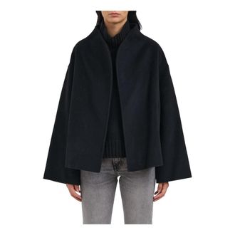 Soft Goat Kurze Jacke - - Jackets - Damen - Schwarzk - S