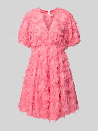 Vero Moda Knielanges Cocktailkleid mit V-Ausschnitt Modell PAZYLLA